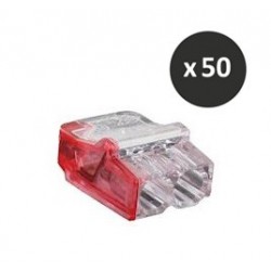 BLM - Connecteur Mini Connex 3 entrées orange - Réf : 460130(150)