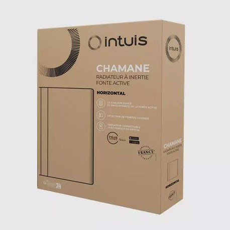 Intuis - Radiateur fonte active - Chamane - Blanc - 2000W - Horizontal ...