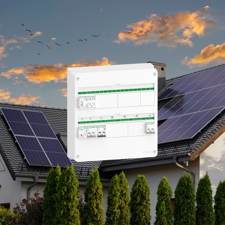 Schneider - Rési9 Energy Center - Coffret PV Mono 7-9 kWc - Onduleur ...